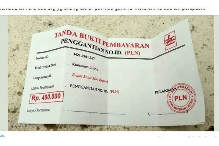 Medsos Heboh Gegara Beredar Foto Tanda Bukti Pembayaran Penggantian ...